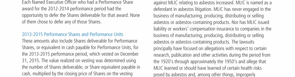 MetLife, Inc. 2016 Proxy Statement