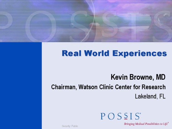 Real World Experiences