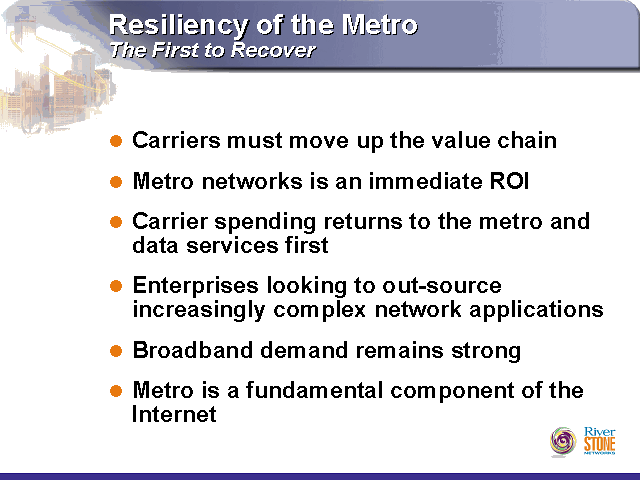 Resiliency of the Metro