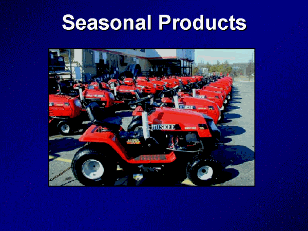 Seasonal Products