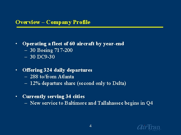 Overview – Company Profile