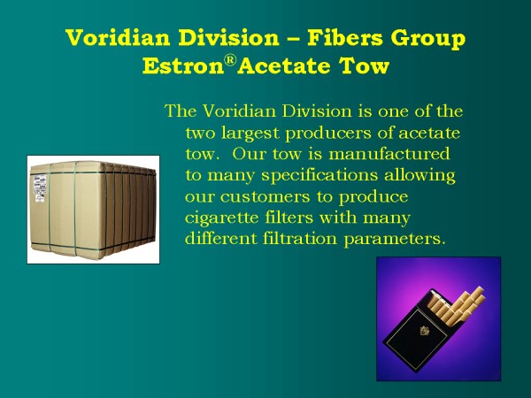 Voridian Division – Fibers Group