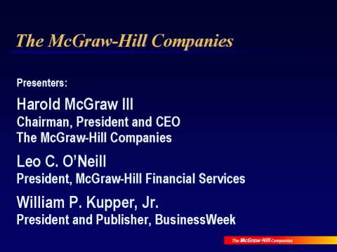 The McGraw-Hill Companies