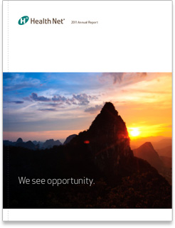 Health Net 2011 Annual Report