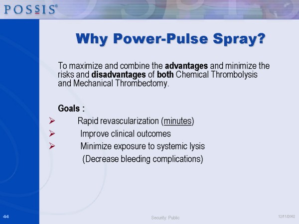 Why Power-Pulse Spray?