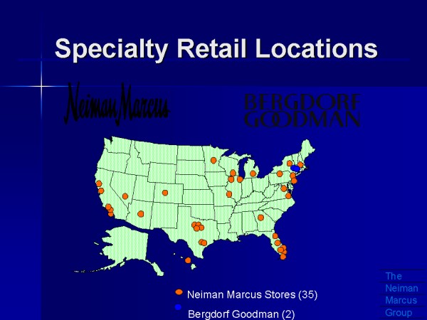 Specialty Retail Locations